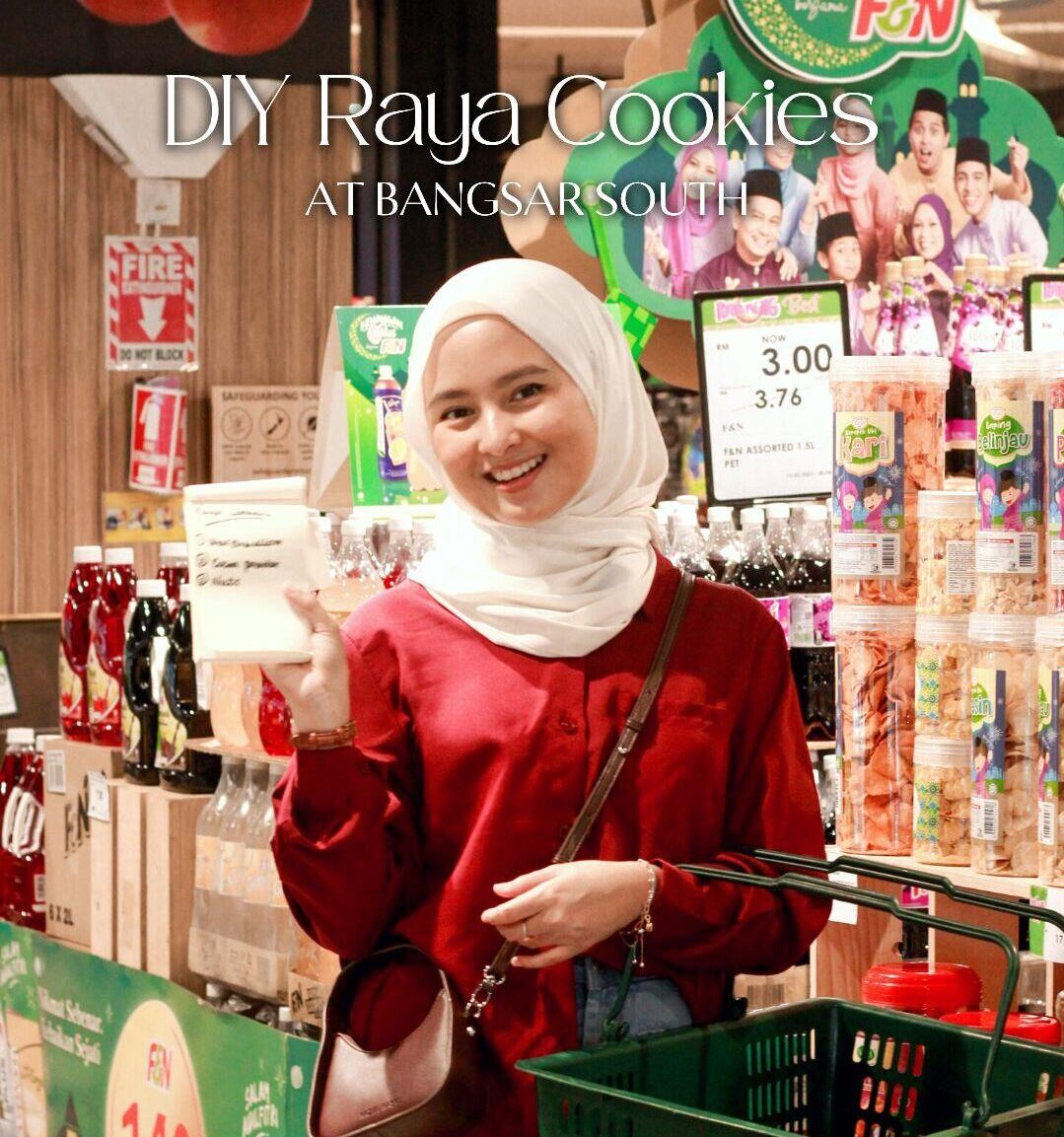 RAYA Shopping & DIY Raya Cookies | Bangsar South